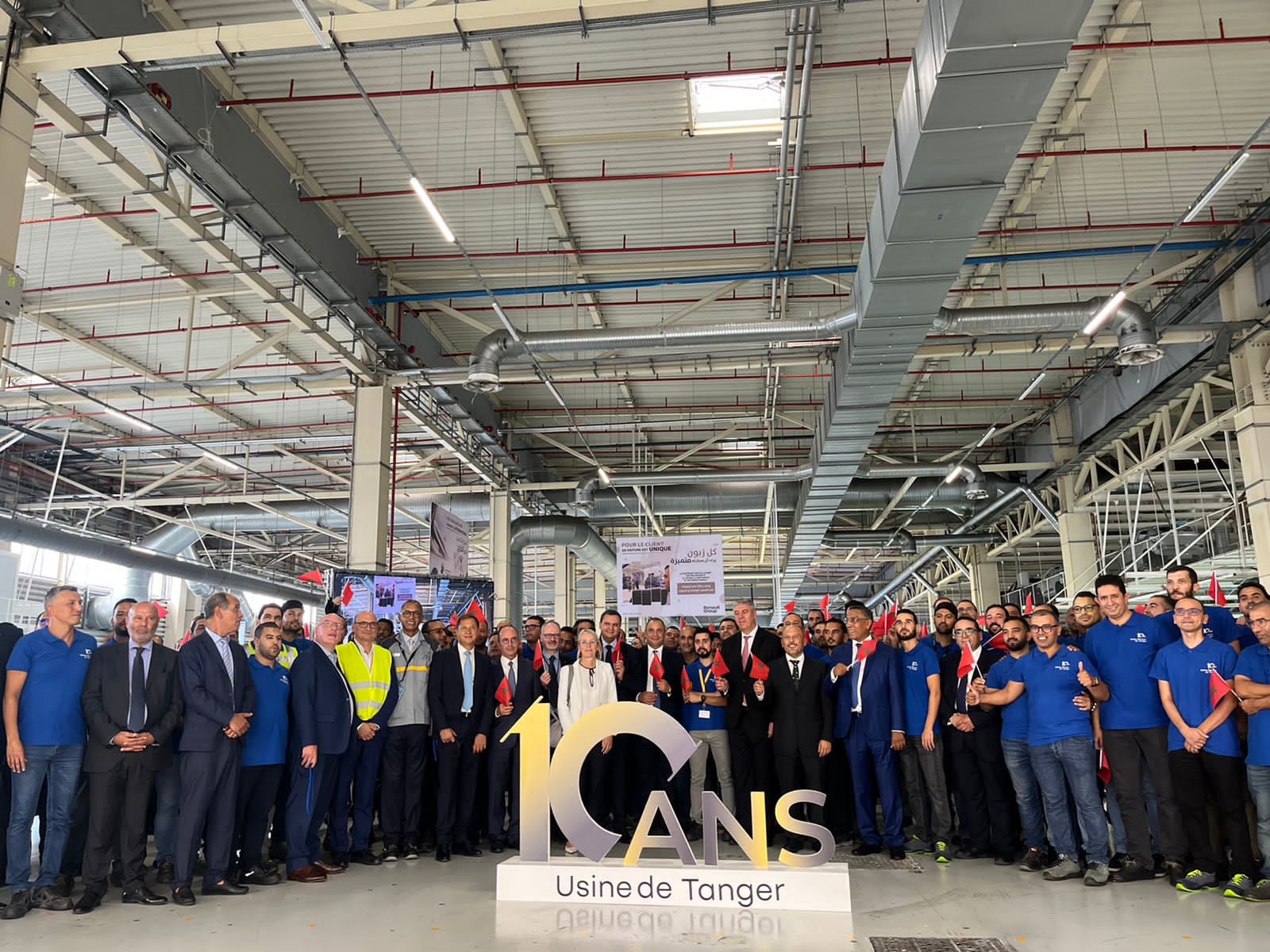 Maroc : L’usine Renault Group de Tanger fête son 10ème anniversaire sur ...